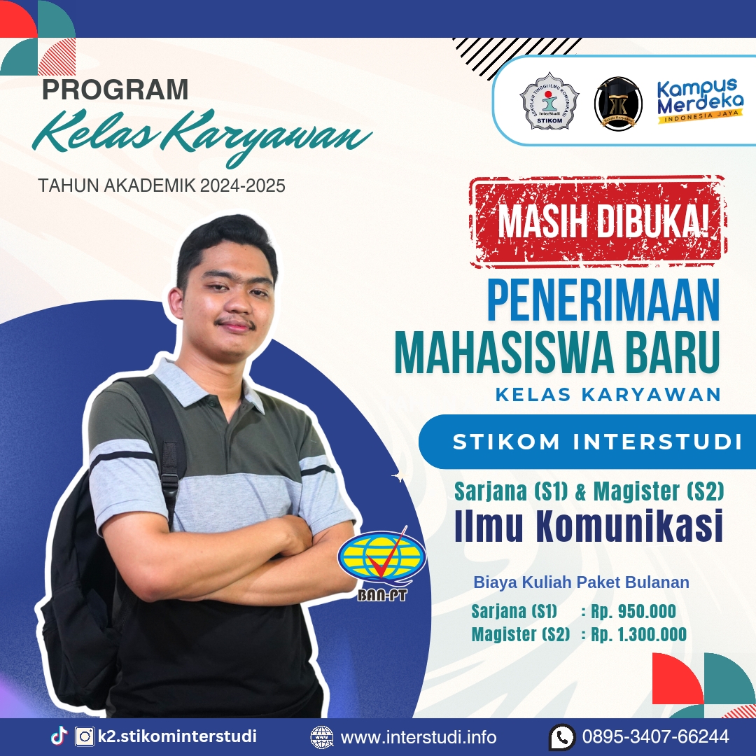 Program Kelas Karyawan STIKOM InterStudi Jurusan Ilmu Komunikasi dengan ...
