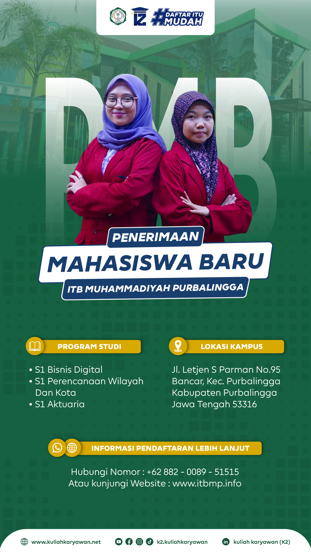 Kelas Karyawan Institut Teknologi dan Bisnis Muhammadiyah Purbalingga ...