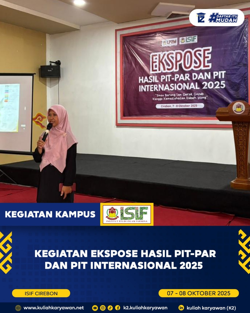 Ekspos Hasil PIT-PAR dan PIT Internasional 2025: Menginspirasi Bersama ...