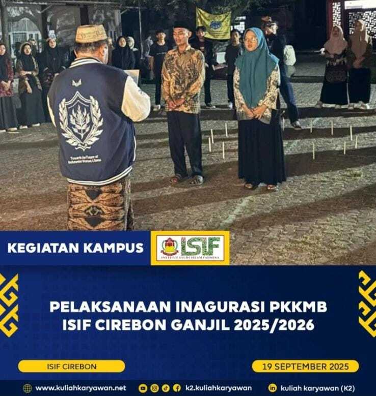 Inagurasi Mahasiswa Baru ISIF Cirebon :: Kuliah Karyawan