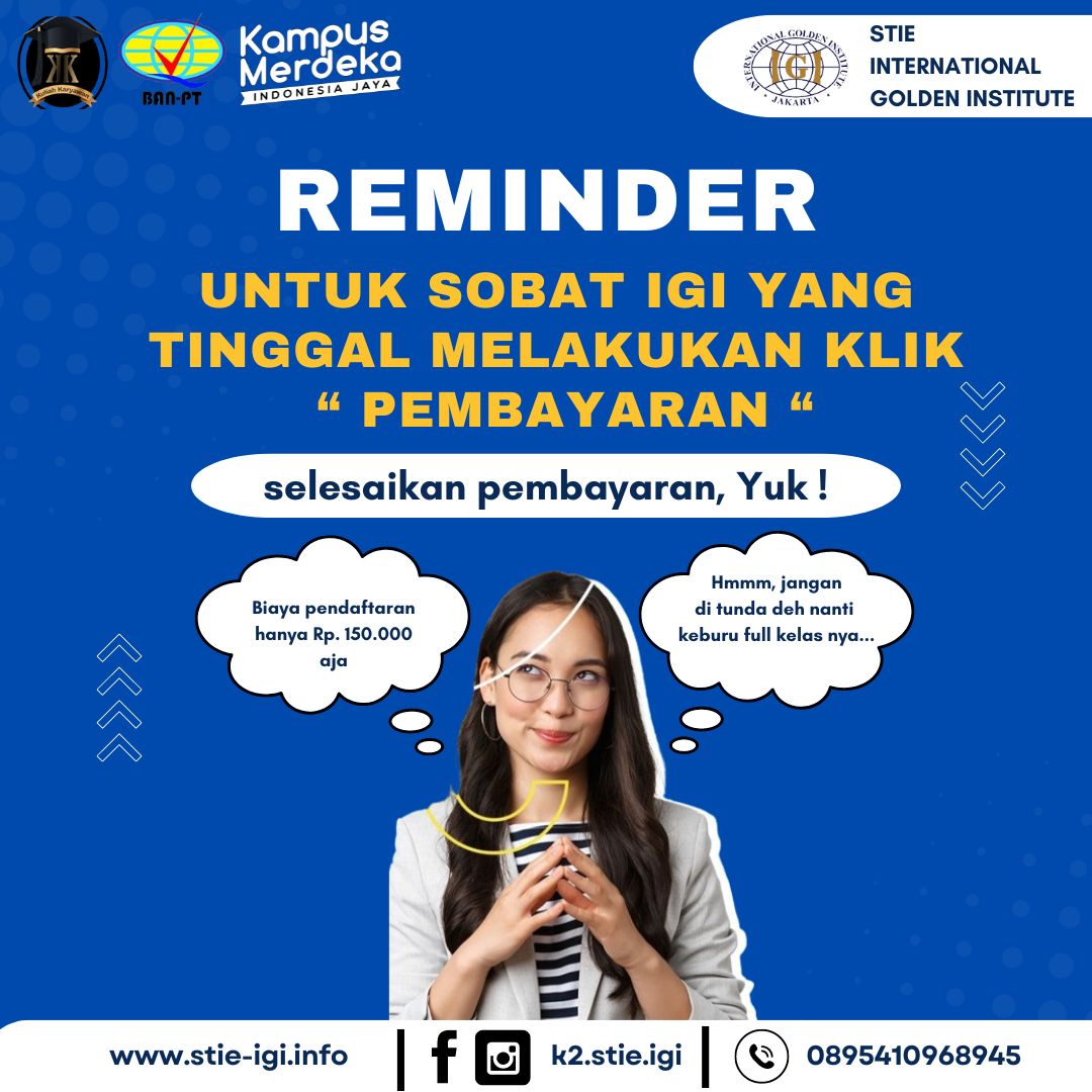 Biaya kuliah S2 STIE IGI ( Kelas Karyawan ) :: Kuliah Karyawan