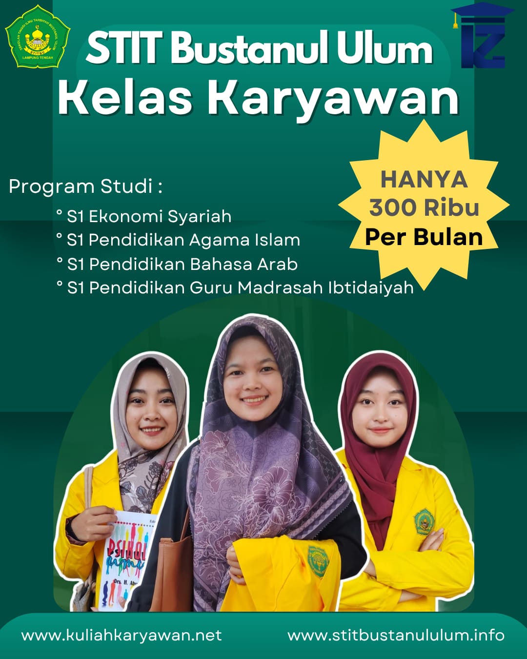 300 Ribu Sudah Bisa Kuliah Di Kampus STIT Bustanul Ulum Lampung Tengah ...