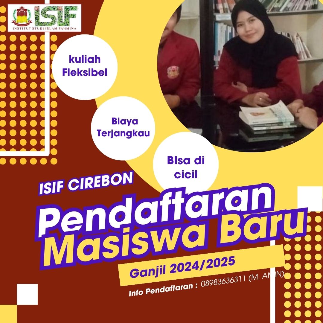 Penerimaan Mahasiswa Baru Jenjang S1 ISIF Cirebon :: Kuliah Karyawan