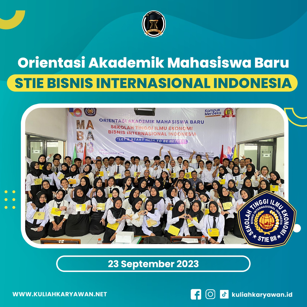 Berkas Pendaftaran Kuliah Kelas Karyawan STIE BII Bekasi :: Kuliah Karyawan