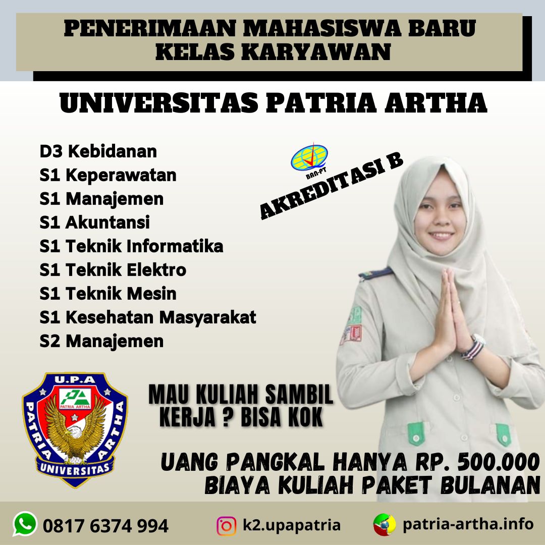 S1 Manajemen Universitas Patria Artha Makassar :: Kuliah Karyawan